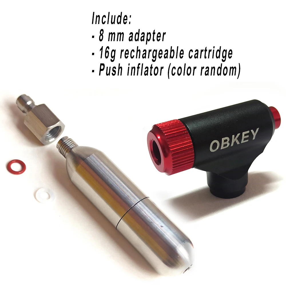 Weigeren Wegwerp Hoge Druk Luchtpomp Fiets Inflator Valve Kit Mini 16G ...