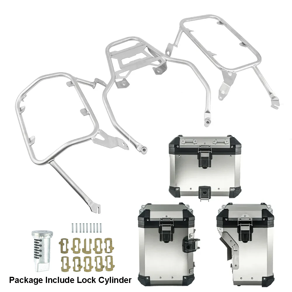 Rear Luggage Rack Aluminum Box For BMW R1200GS R1250GS Adventure GS ...