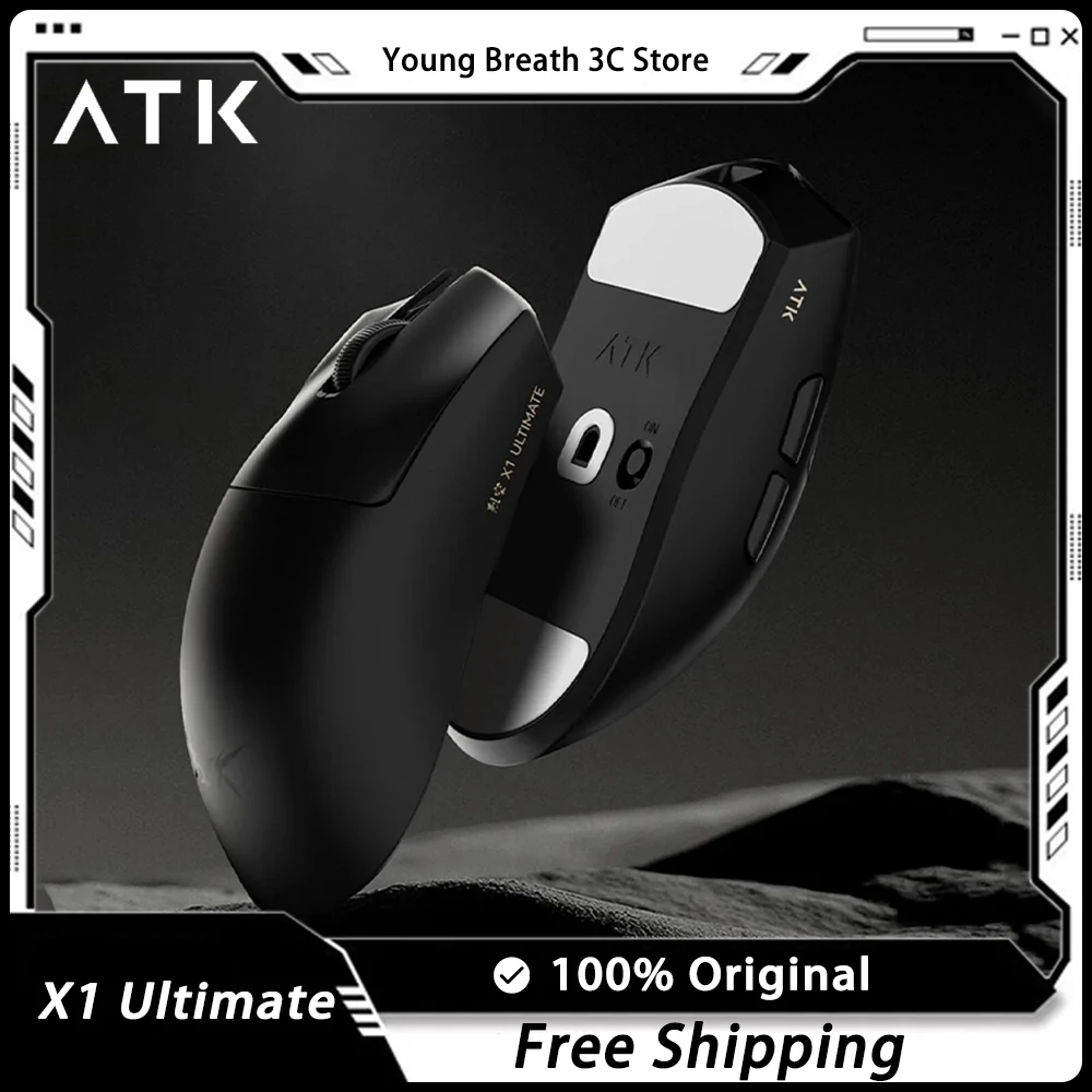 ATK-Blazing-Sky-X1-Ultimate-Mouse-Paw3950-Dual-Mode-Wireless-Mouse-8K ...