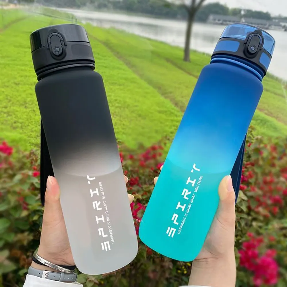 Port til Leak Proof Sports Water Garrafa copos pl sticos reutiliz veis port-til-leak-proof-sports-water-garrafa-copos-pl-sticos-reutiliz-veis