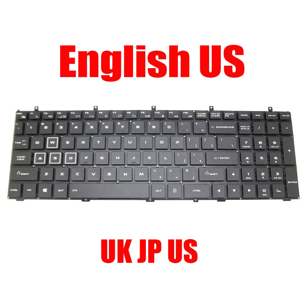 US UK JP Keyboard For Quanta NL8 NL8B NL8C NL8E NL8K NL8H AENL8U00010 ...