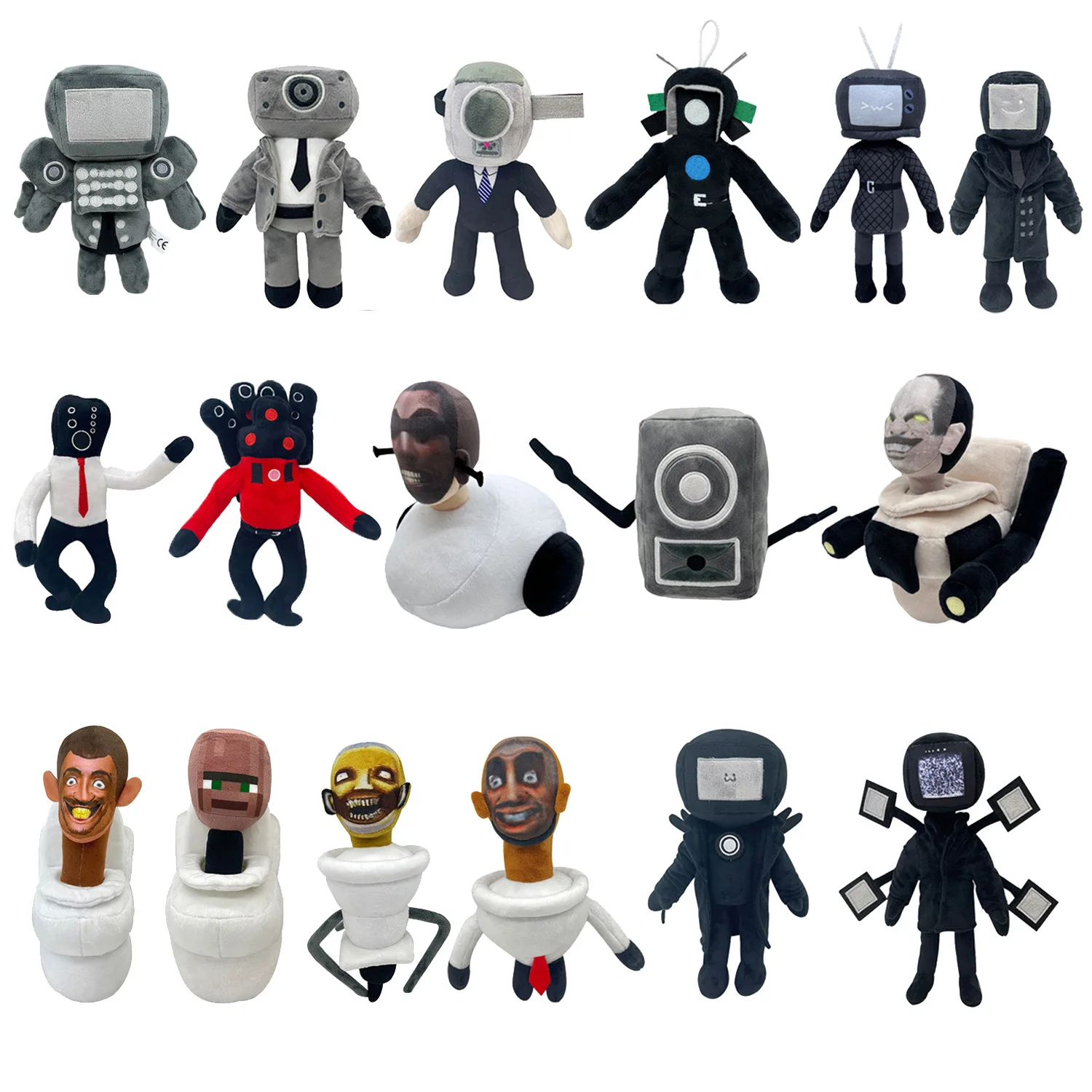 28cm-Skibidi-Toilet-Plush-Toy-New-Skibidi-Doll-Stuffed-Toy-Skibidi-Yes ...