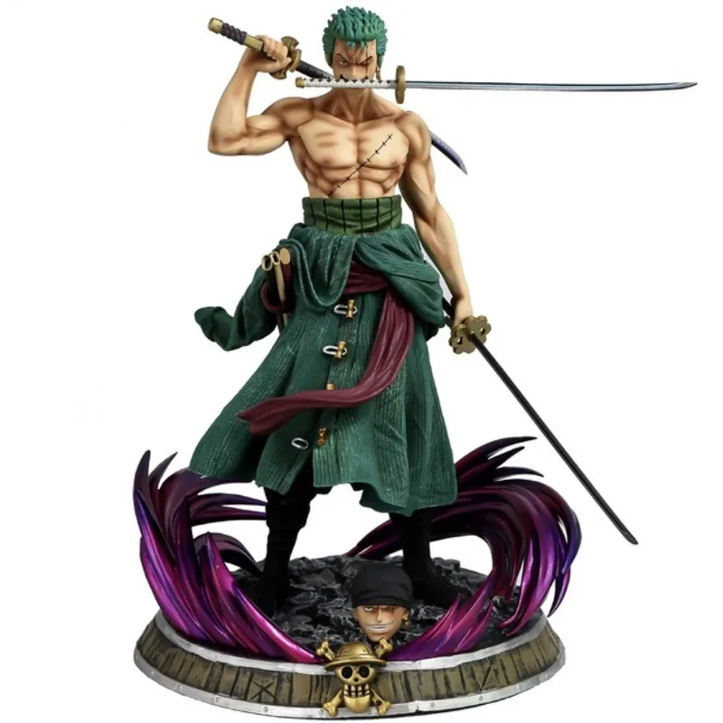 One Piece 35cm Roronoa Zoro Model Figure Santoryu | One piece ...