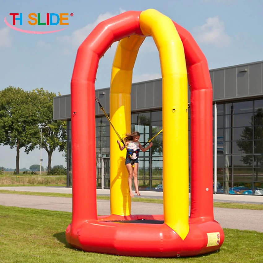Bungee inflable suave para niños, inflable para saltar, trampolín salto ...