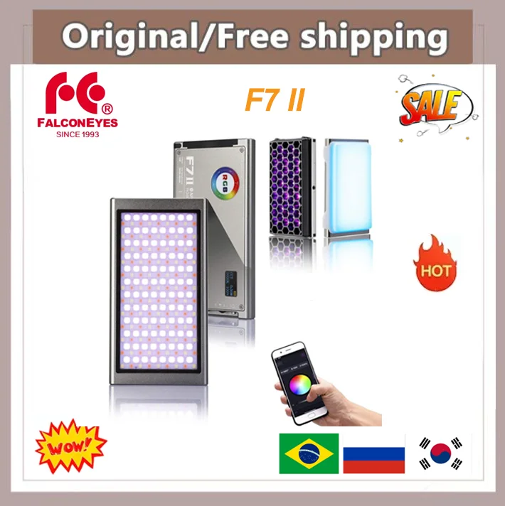 Camera Video Light | Falcon Eyes F7 Ii | Led Fill Lamp | Photographic ...