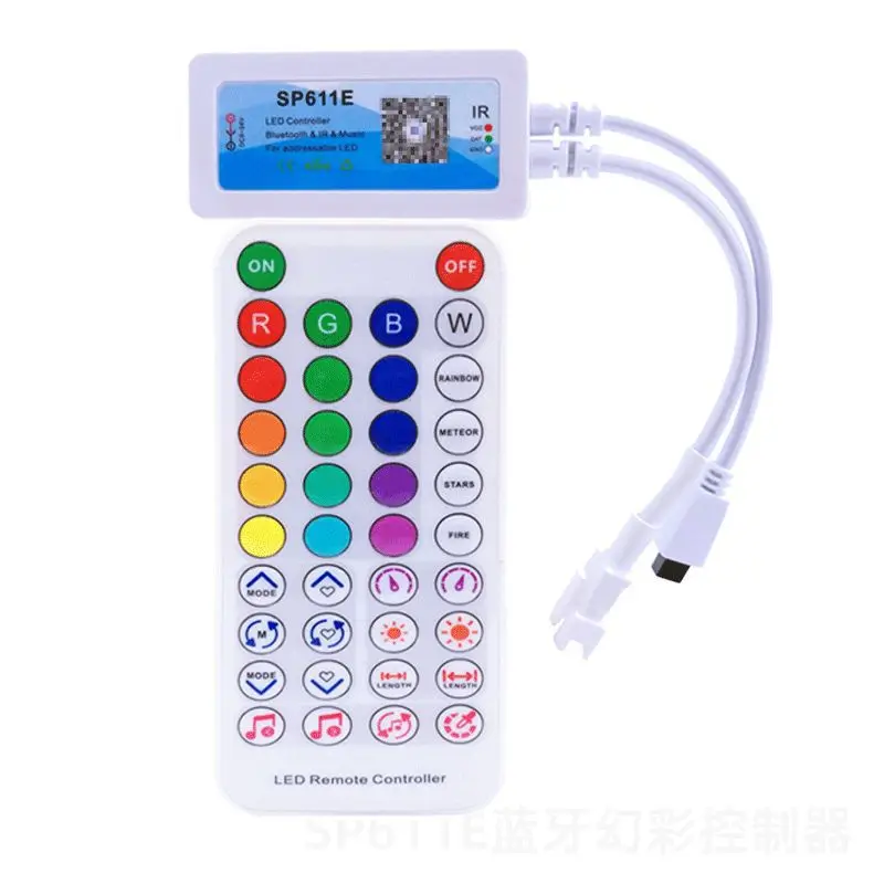 SP611E-WiFi-Music-LED-Controller-Para-WS2812b-WS2811-Pixel-Endere-vel ...