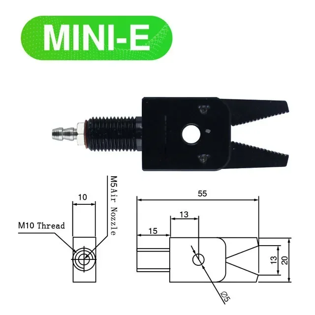 MINI Gripper Pneumatic Manipulator Fixture Sensor Nozzle Clip for ...