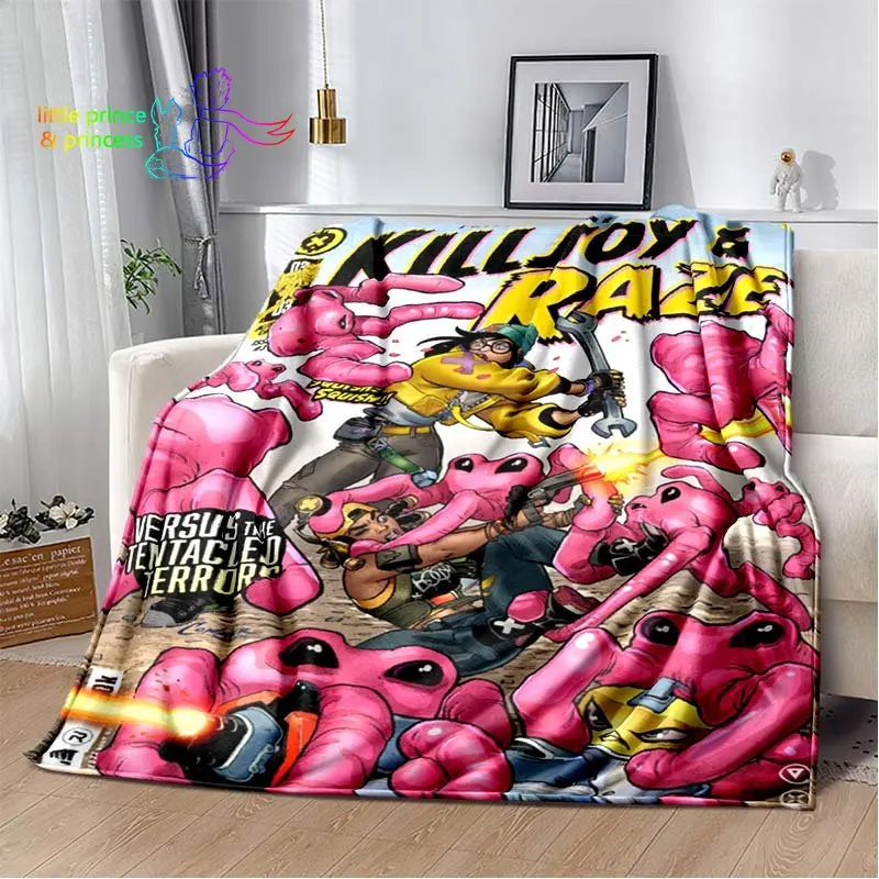 Online-Game-Valorant-Comic-blanket-Reyna-Jett-Lightweight-Comfortable ...