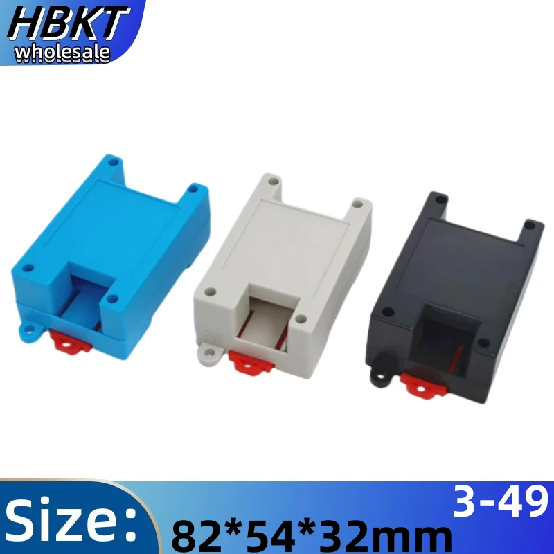 DIN Rail PLC Electrical Shell Safety Barrier Isolation Module Plastic ...