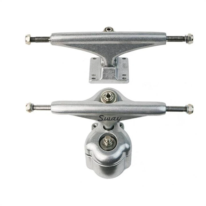 7-inch-Skateboard-Trucks-Aluminium-Alloy-Longboard-Frame-Single-Double ...
