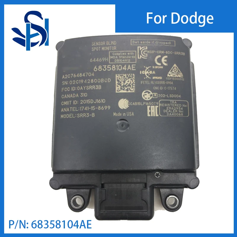 68358104AE-BSM-Blind-Spot-Radar-Sensor-Module-For-2019-Dodge-RAM-2500 ...