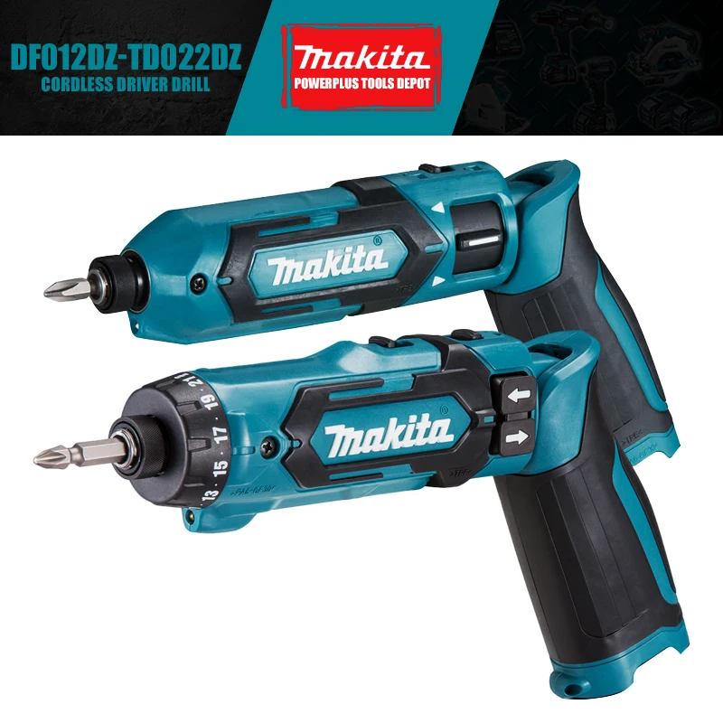Makita-DF012DZ-TD022DZ-Cordless-Driver-Drill-Stick-Driver-7-2V-Power ...