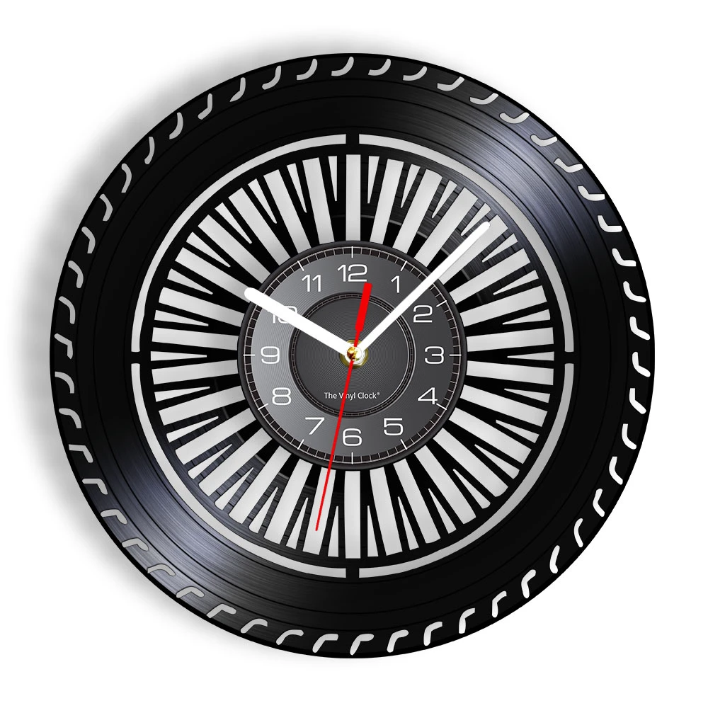 Performance Wheel Wall Clock Vintage Car Wheel Clock Cars Service Sales ...
