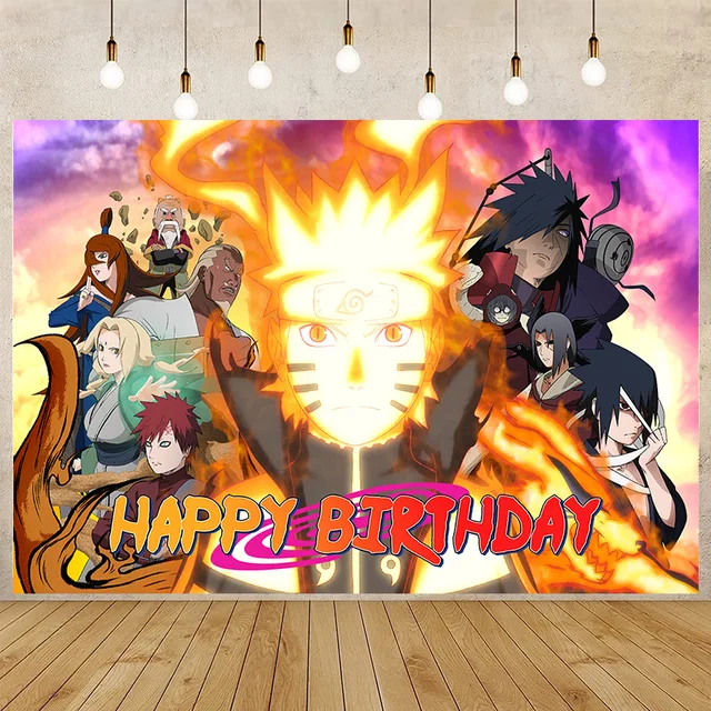 Naruto Happy Birthday Card