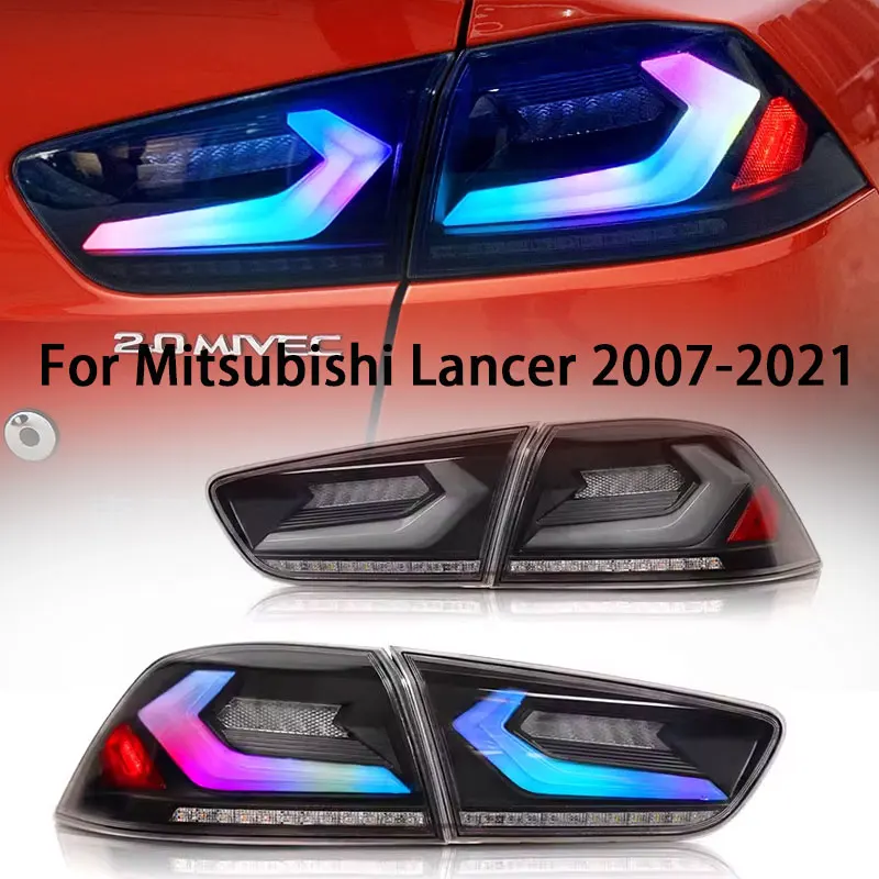 Car-Lights-For-Mitsubishi-Lancer-EVO-X-2007-2021-RGB-Car-Tail-Lamps ...