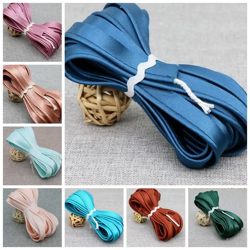 12mm-Polyester-Satin-Bias-Tape-With-Cord-Piping-Tape-Home-Textile ...