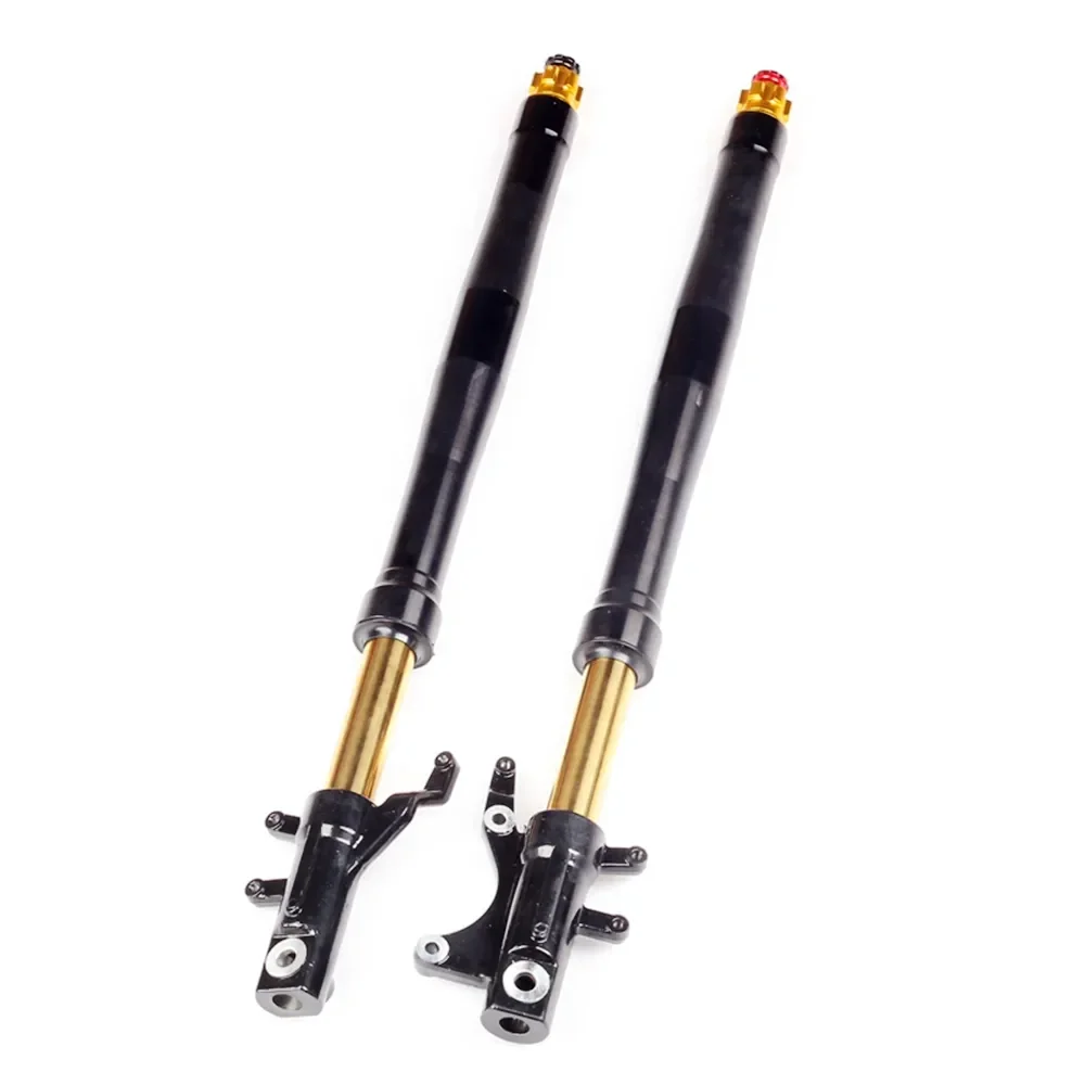 Motorcycle-665mm-715mm-adjustable-Front-Fork-Front-Hydraulic-Shock ...