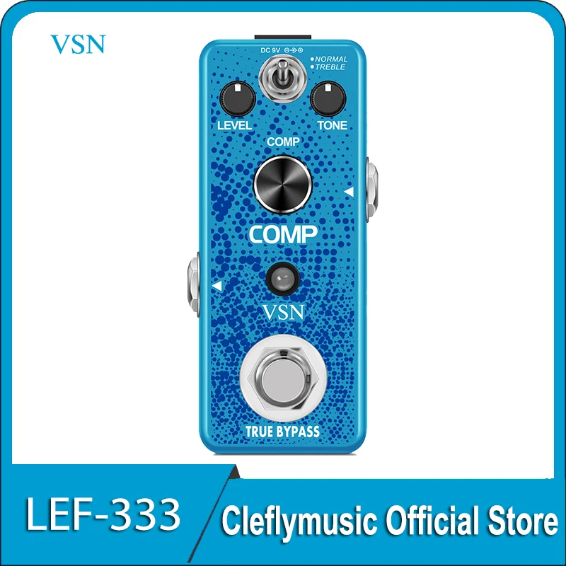VSN-Compressor-Pedal-Mini-Optical-Compressor-Pedal-Normal-Treble ...