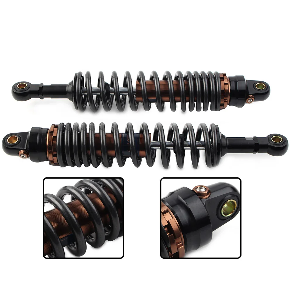 370MM-Motorcycle-Rear-Suspension-Adjustable-Air-Damper-Shock-Absorbers ...