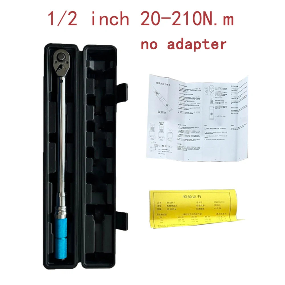 1-2-Ratchet-Torque-Wrench-20-210Nm-Precisions-Adjustable-Reversible ...