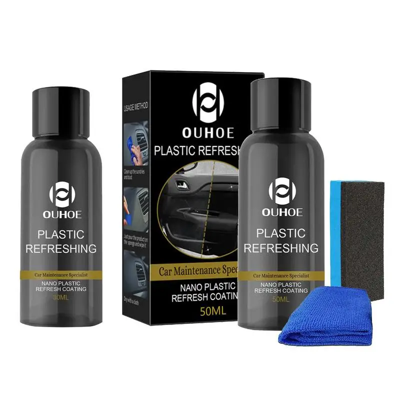 Plastics Parts Refurbish Agent For Car Plastics And Leather Restorer ...