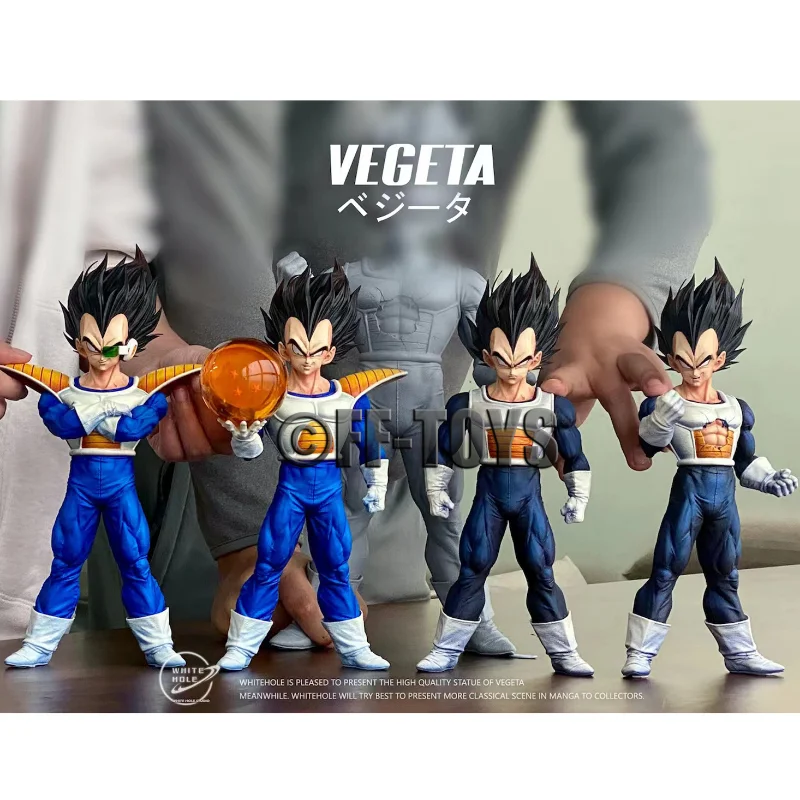 Anime Dragon Ball Z GK Vegeta Figure 4 Forms Majin Vegeta Figurine 28CM ...