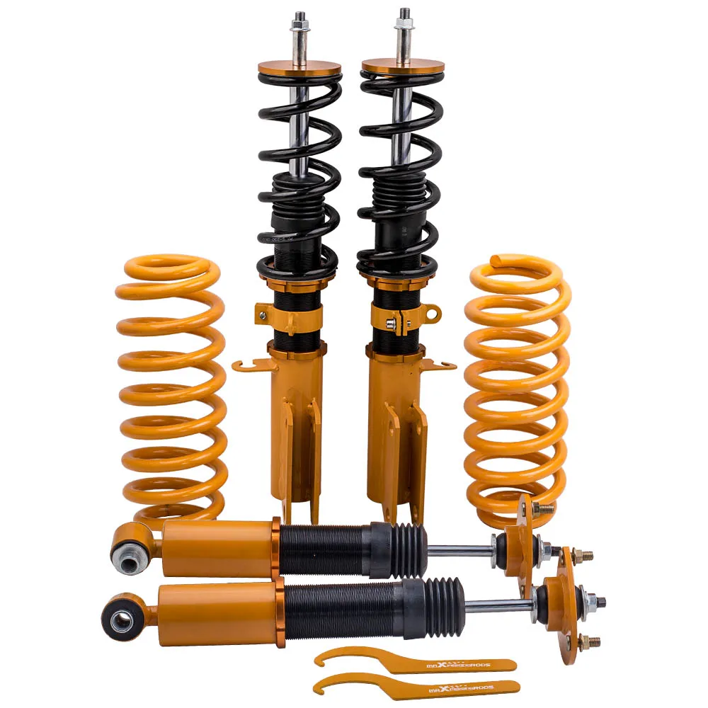 Air-Shocks-to-Coil-Spring-Coilover-Lowering-Kit-For-BMW-X5-E53-2000 ...
