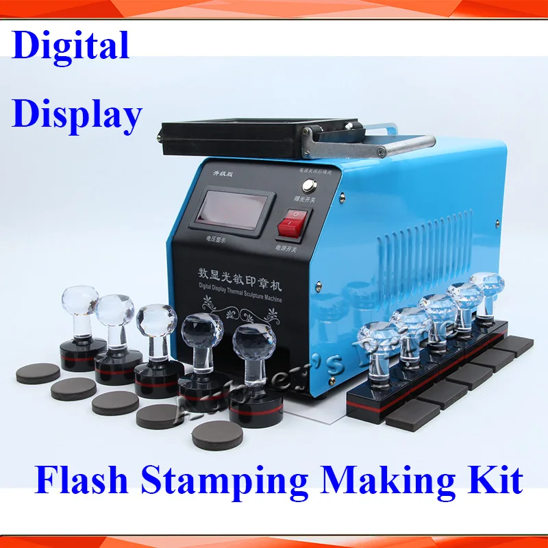 Auto-Exposure-Lamps-Digital-Display-Photosensitive-Flash-Stamp-Machine ...