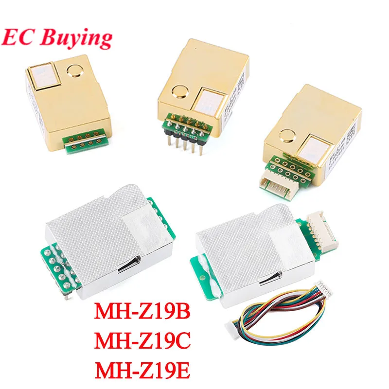 MH-Z19-MH-Z19C-MH-Z19B-MH-Z19E-IR-Infrared-CO2-Sensor-Module-Carbon ...
