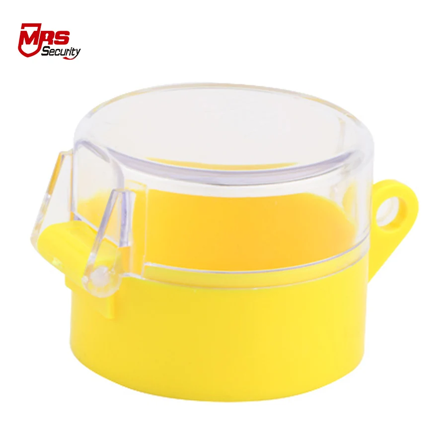 MA02B-22-22mm-Hole-Diameter-Yellow-Plastic-Stop-Or-Start-Button-Lockout ...
