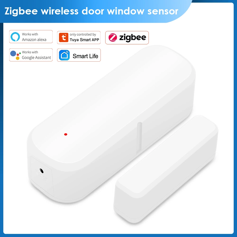 Tuya ZigBee Door Window Sensor Smart Home Wireless Door Open / Closed ...