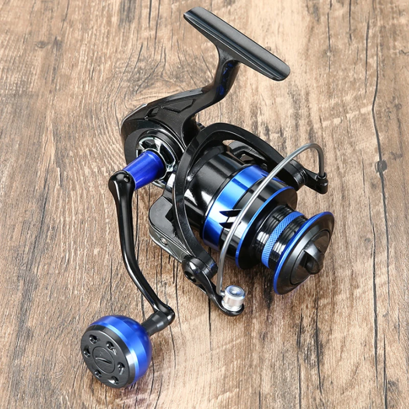 Hot Sell 2000 7000 Series Metal Fishing Reel Ultralight Blue Spinning ...