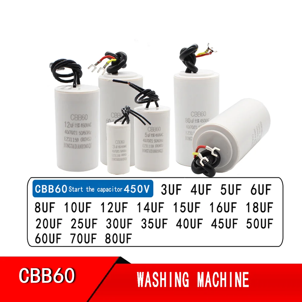 Capacitores-de-Motor-Run-para-Motor-Run-Capacitor-de-partida-CA-CBB60 ...