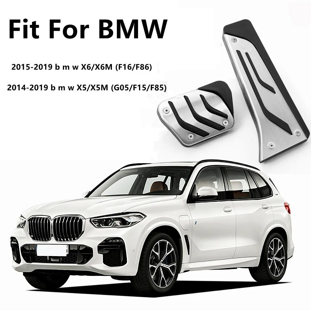 Car Pedals Kit for BMW X5 X6 F15 F16 E70 E71 E72 2008 - 2018 AT ...