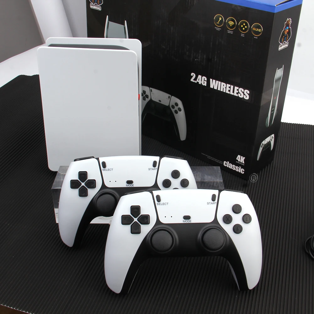 M5-Retro-Game-Console-com-Gamepads-sem-fio-videogames-cl-ssicos-suporta ...