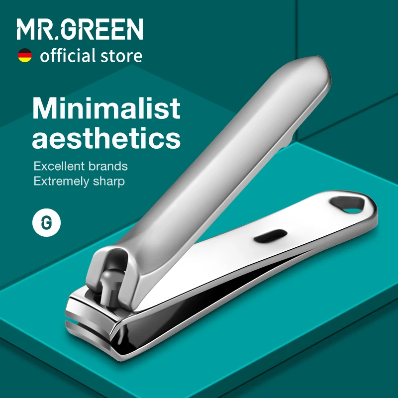 MR.GREEN Nail Clippers Stainless Steel Minimalist aesthetics Fingernail ...