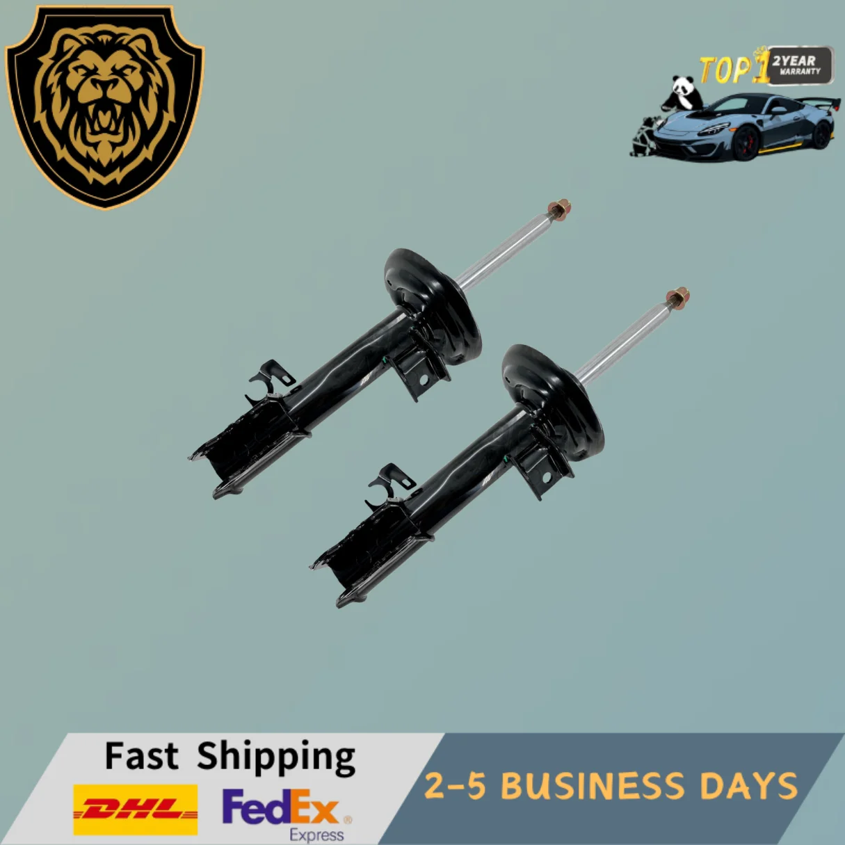 Pair-Front-Shock-Absorber-Struts-Fit-Mercedes-W203-C240-C280-C320-C350 ...