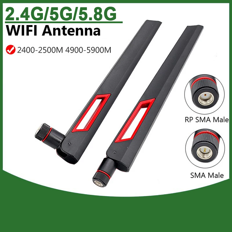 12dbi-WIFI-Antena-2-4Ghz-5-8Ghz-50W-SMA-Macho-Universal-Antena ...