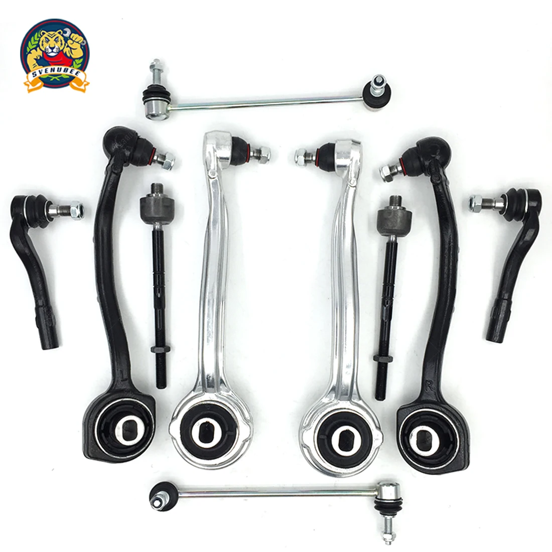 Svenubee-10pcs-Front-Upper-Lower-Control-Arm-Suspension-Kit-for ...