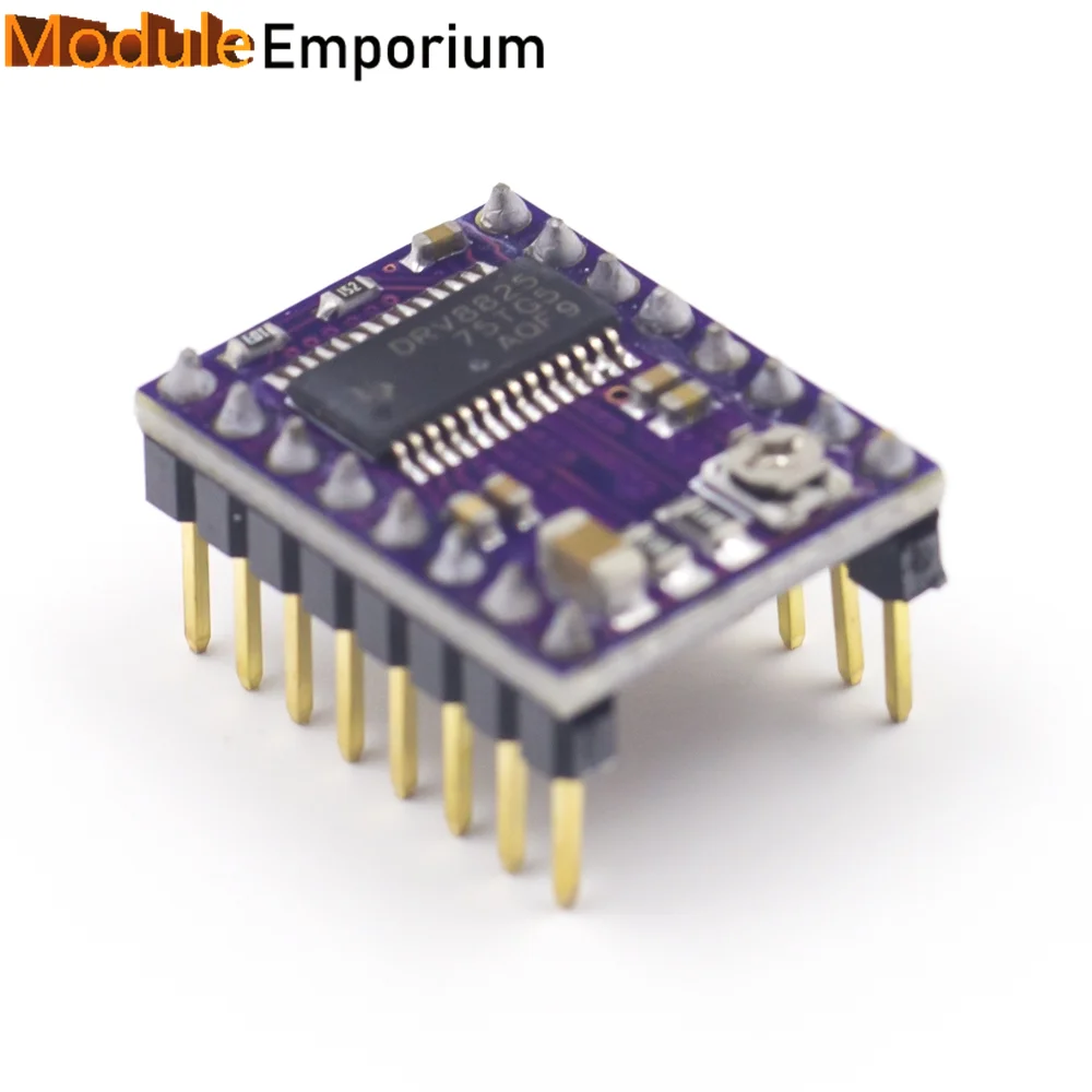 Original Chip DRV8825 DRV 8825 Stepper Motor Driver With Heatsink With ...