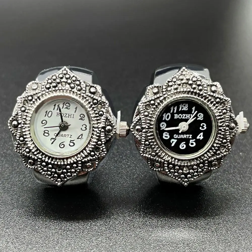 for Women Men Fashion Jewelry Clock Gift Ring Watch Elastic Stretchy ...