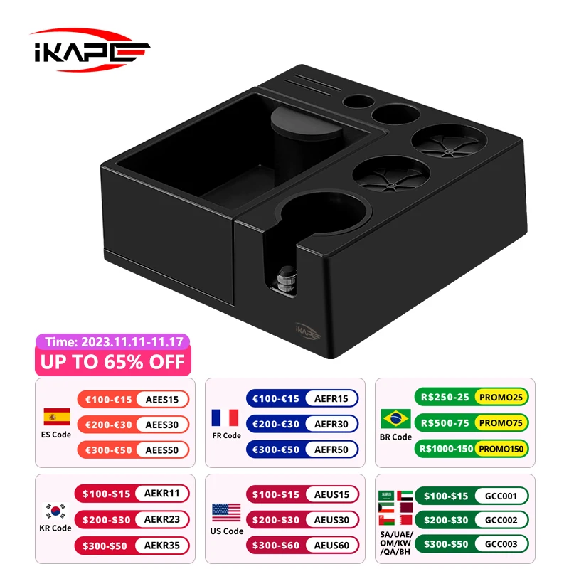 IKAPE-Espresso-Knock-Box-Coffee-Organizer-Box-Fit-for-Storage-51-54 ...