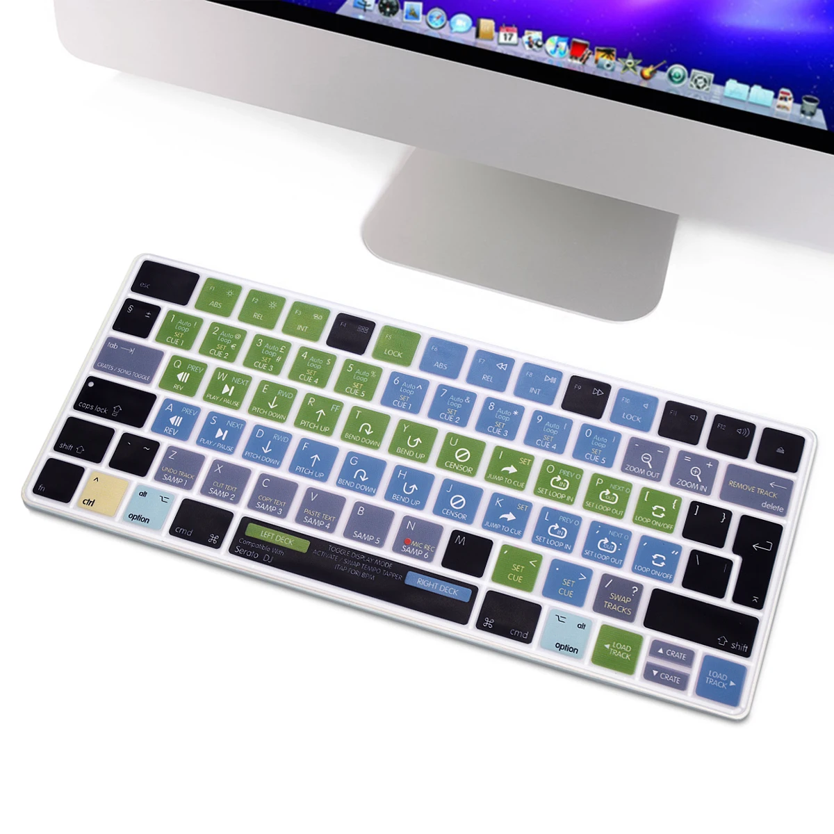 Silicone Shortcut Keyboard Cover For Magic Wireless Bluetooth Mla22ll/a ...