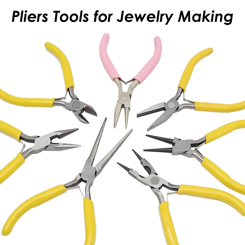 Jewelry Tools, Round Nose Pliers, Wire Cutter Pliers, Wire Looping ...