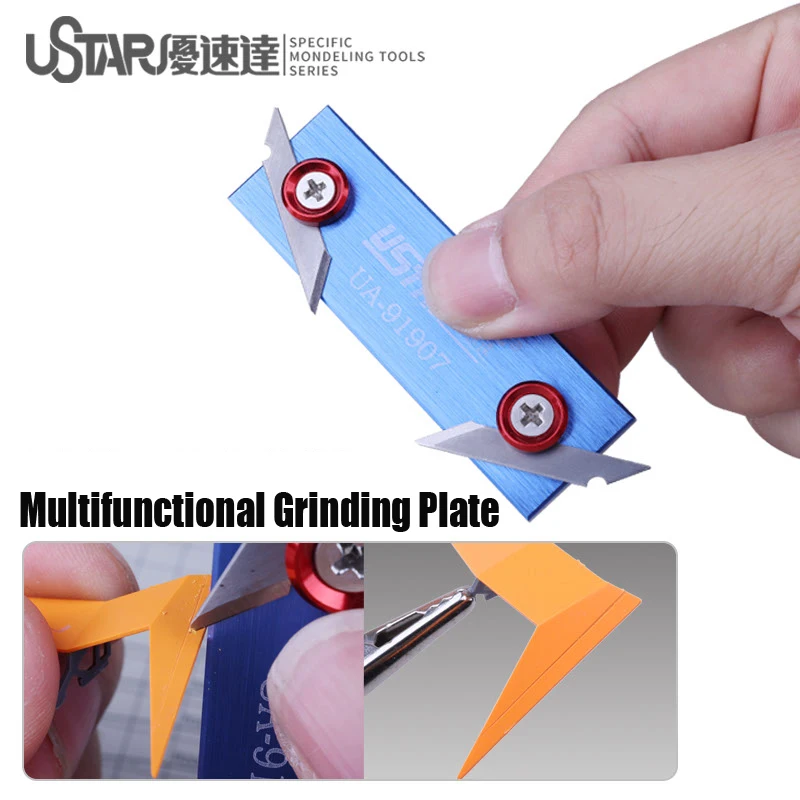 UStar Metal Multifunctional Grinding Plate Mirror Carving Knife DIY ...