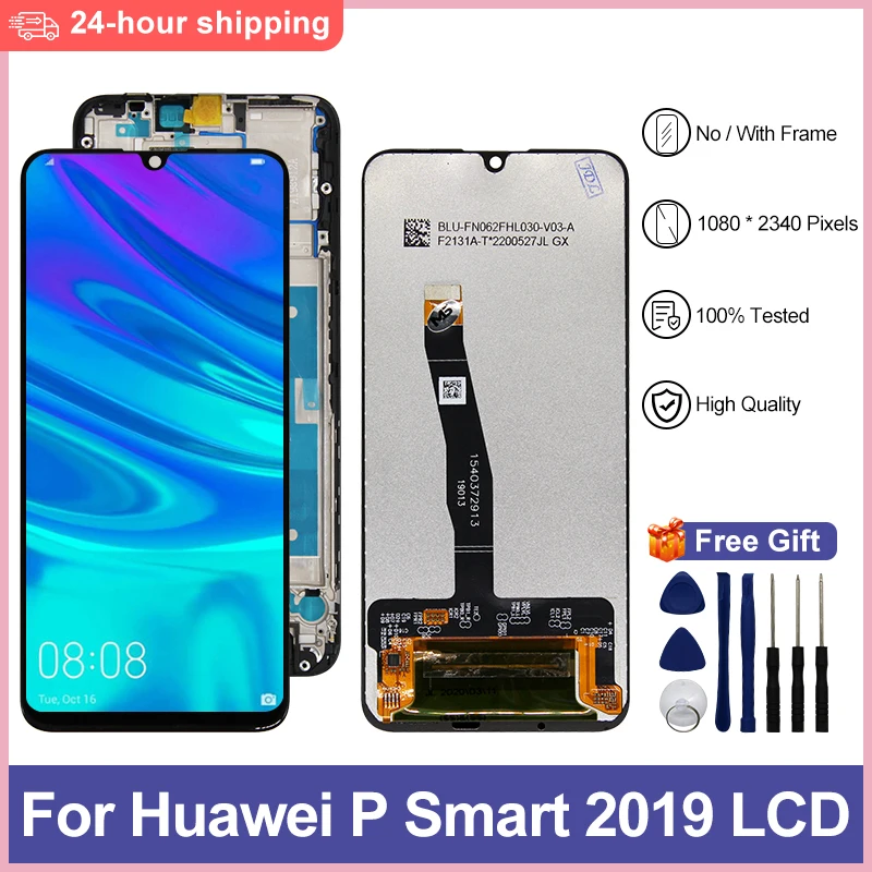 Pantalla-LCD-Original-para-Huawei-P-Smart-2019-piezas-de-repuesto-de ...