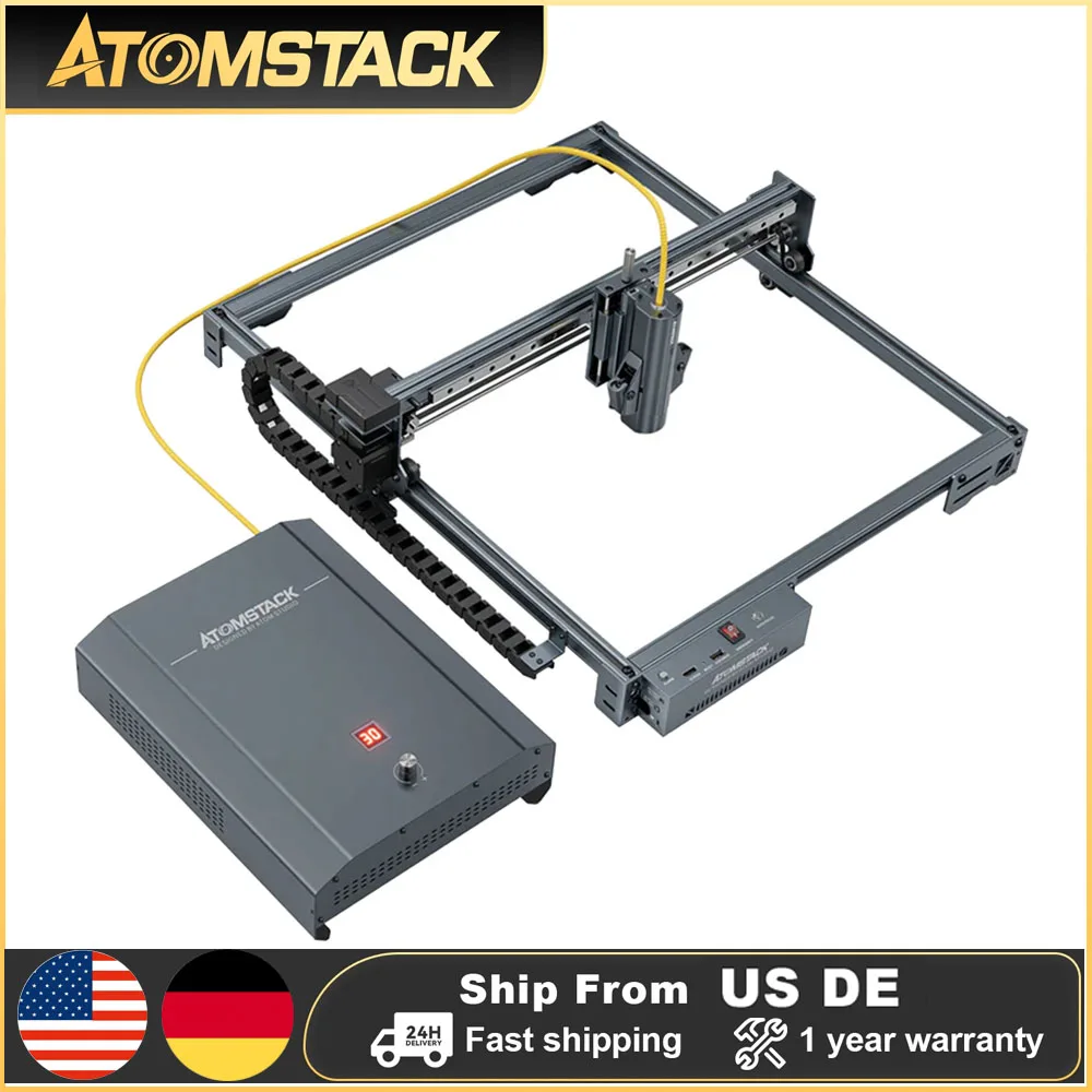 AtomStack-A20-Pro-1064nm-Lnfrared-Laser-Maker-20W-Fiber-Laser-Marking ...