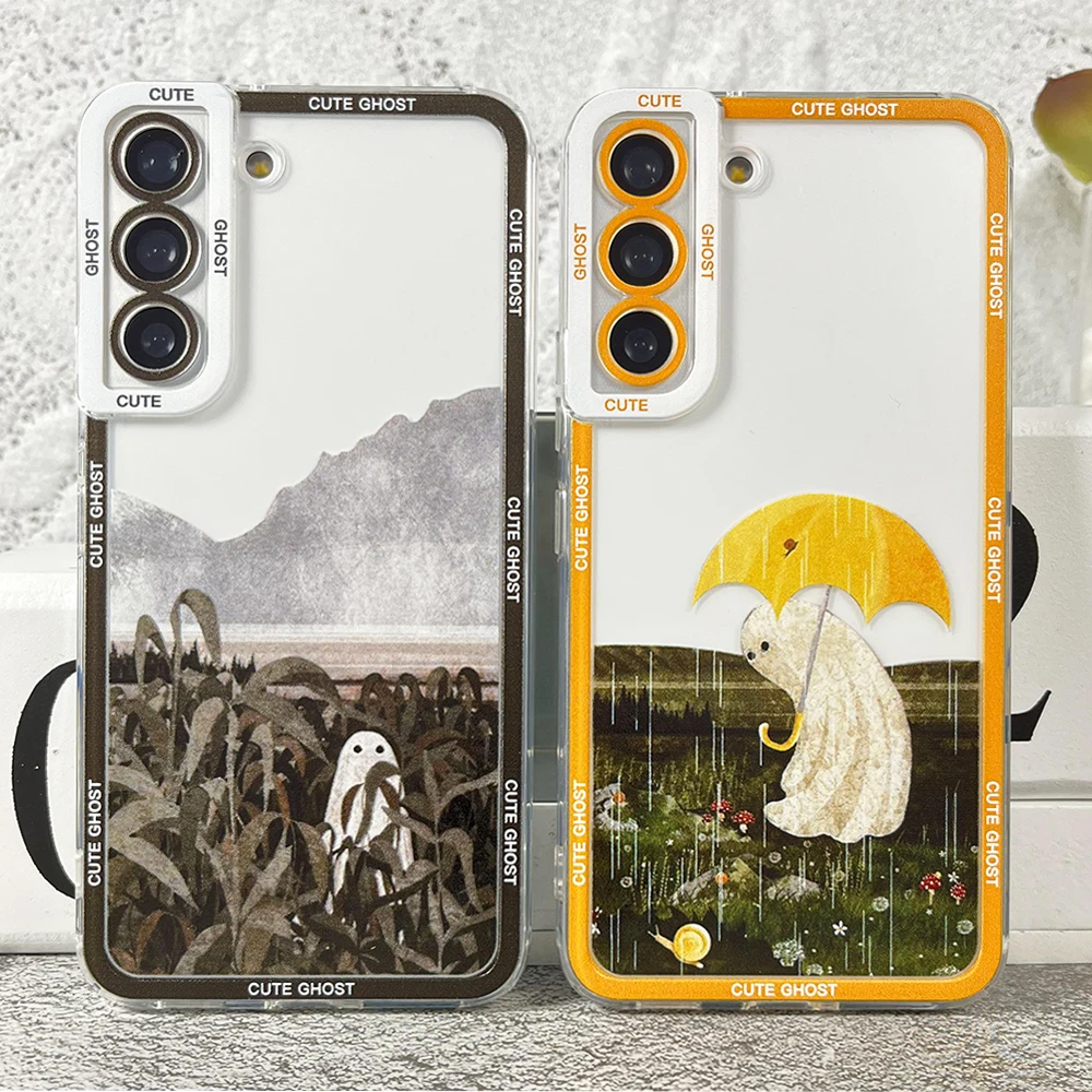 Cute-Ghost-Phone-Case-For-Samsung-Galaxy-A13-A21s-A22-A31-A32-A33-A50 ...