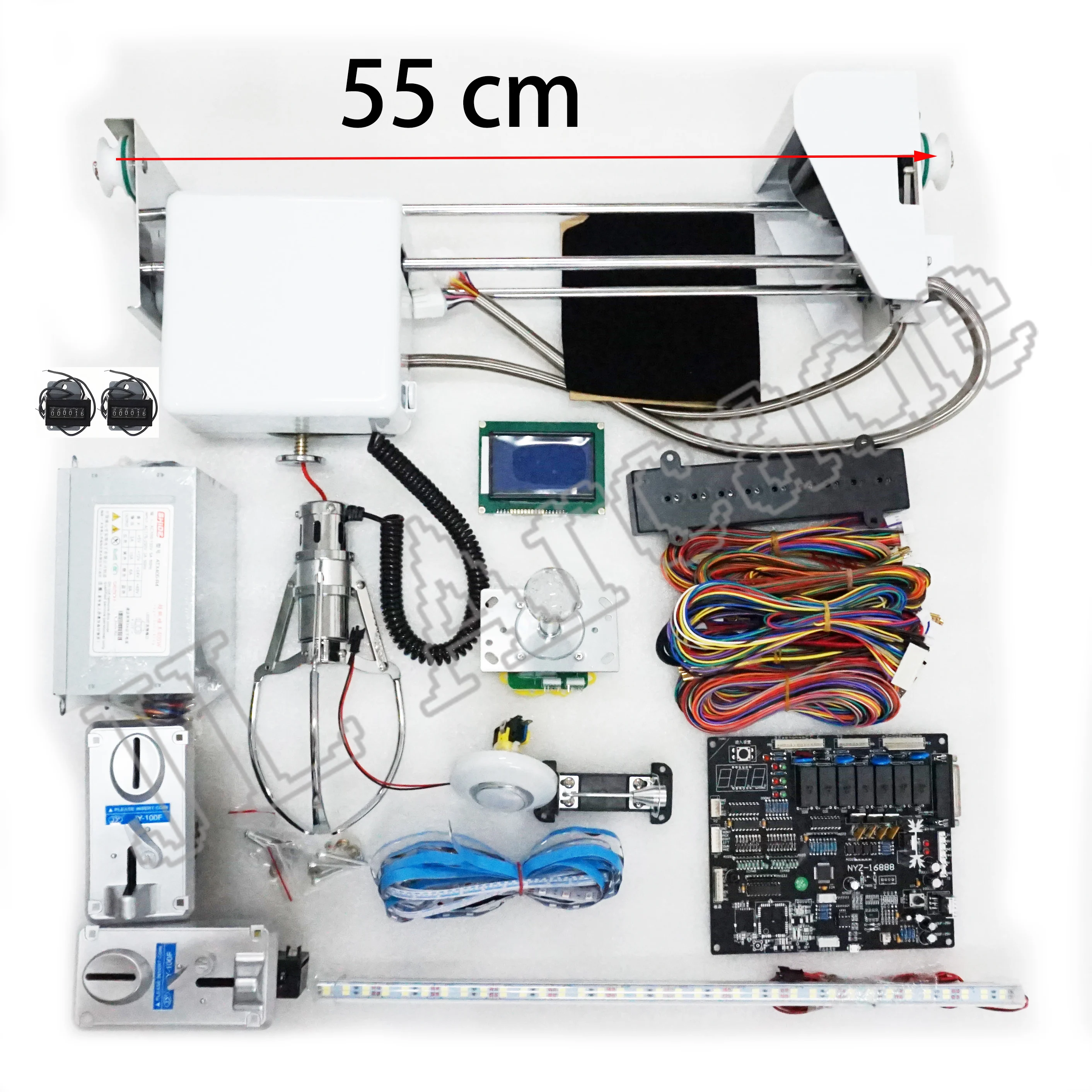 DIY-arcade-crane-machine-kit-parts-Gantry-claw-machine-plush-dolls ...