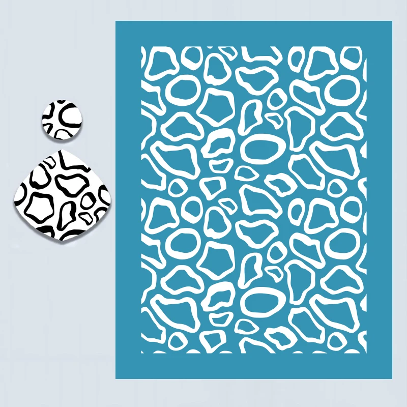 Geometric-Silk-Screen-Stencils-for-Polymer-Clay-Reusable-Silkscreen ...
